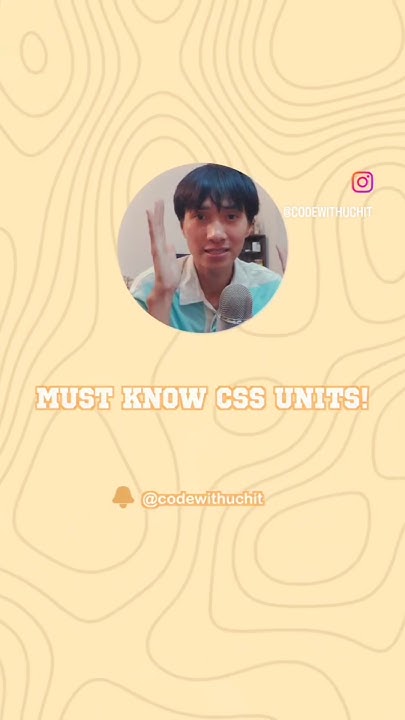 You must know these CSS units! - YouTube