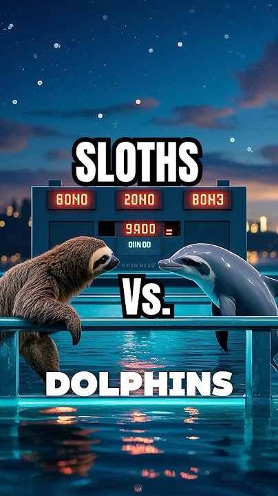 Sloths vs. Dolphins- Sloths Can Hold Their Breath Longer Than A Dolphin ...