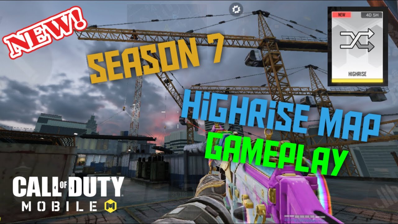 New HIGHRISE MAP Gameplay | Upcoming Season 7 New Map | Cod Mobile | SL ...