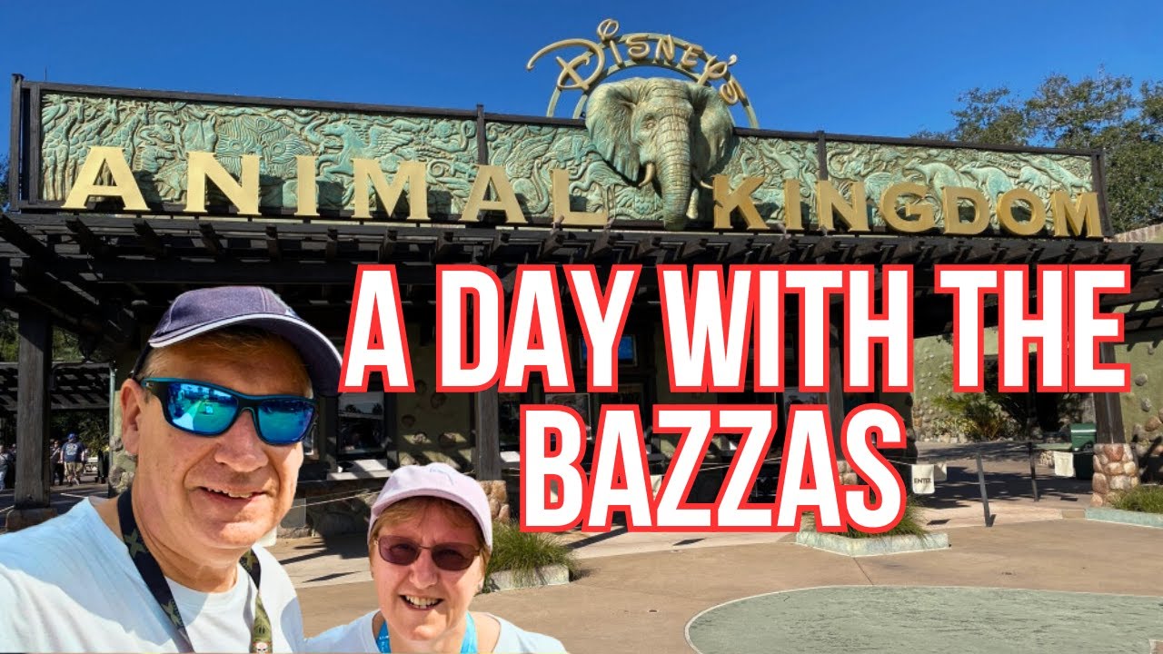 A Wild Adventure at Disney's Animal Kingdom with Theme Park Bazza and ...