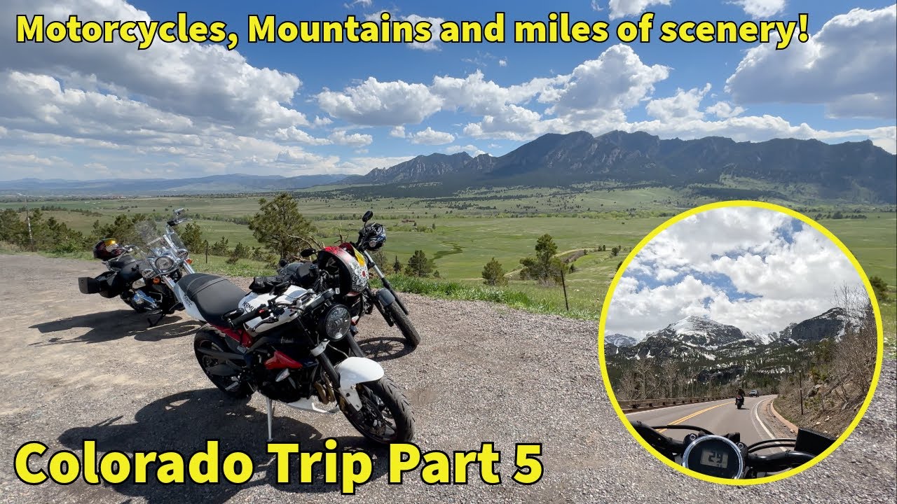 Motorcycle ride through the Colorado Rockies - Colorado Part5 - YouTube