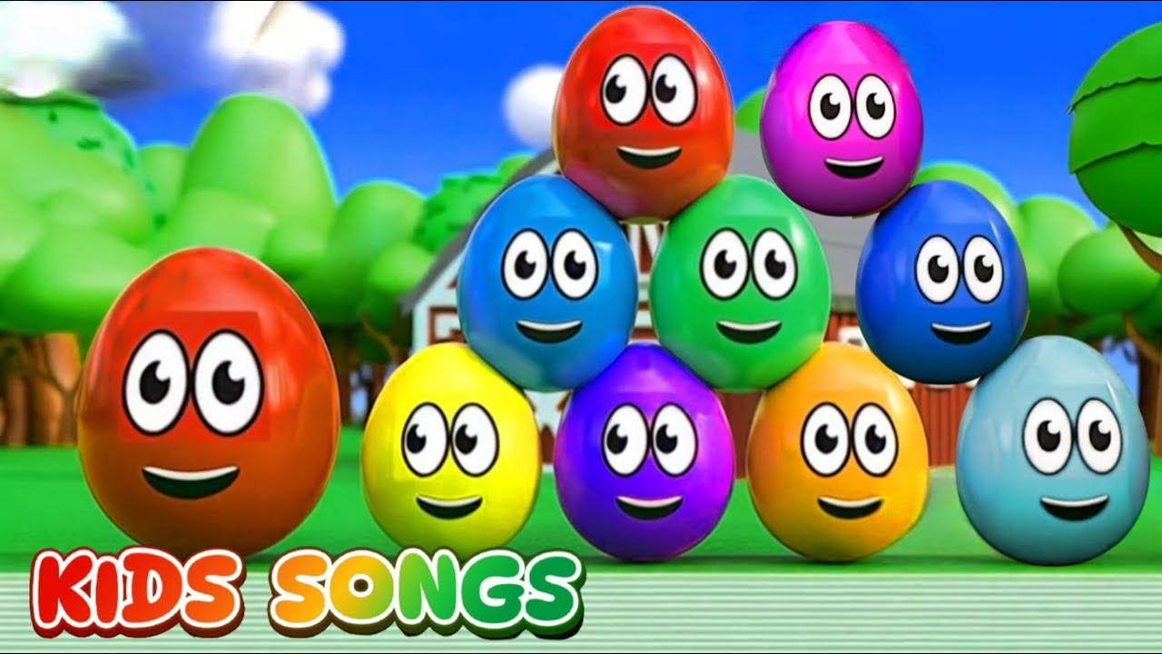Surprise Eggs Kids Songs & Humpty Dumpty | Nursery Rhymes & Kids Songs ...