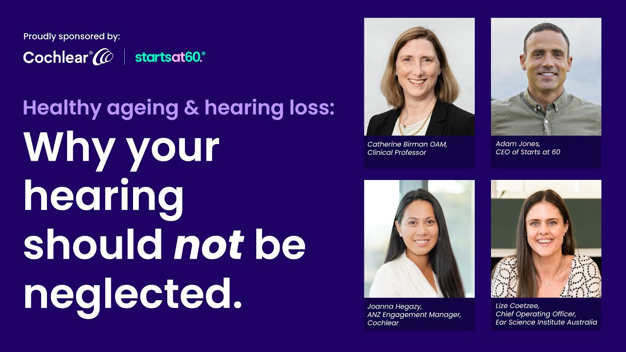 Healthy ageing & hearing loss: Understanding the hidden risks ...