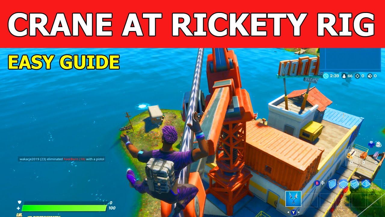 Dance on Top of the Crane at Rickety Rig! LOCATION GUDE! Rickety Rig ...