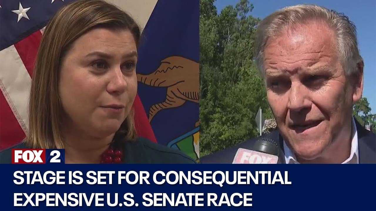 Slotkin-Rogers Senate race to be one of country's most expensive - YouTube