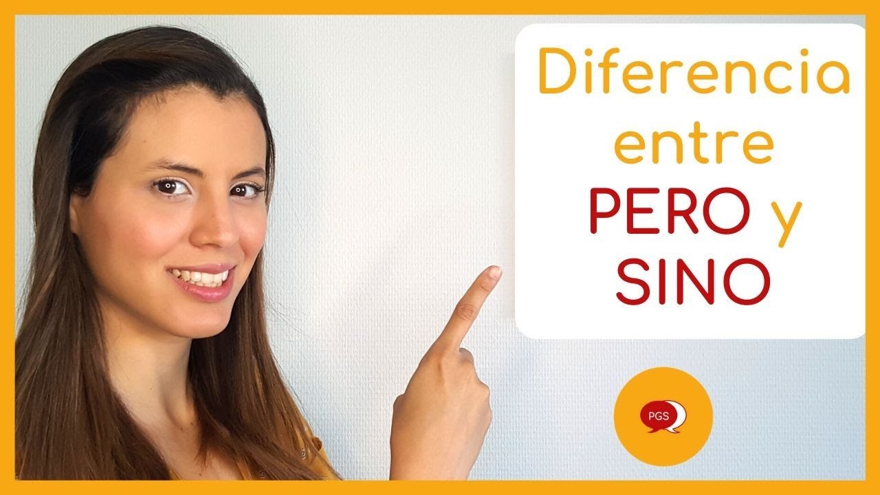 🤔 Quelle est la différence entre PERO et SINO en Espagnol ? - YouTube
