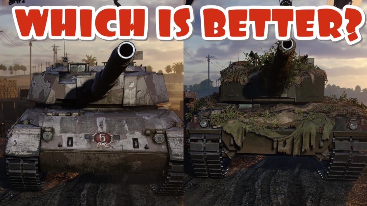 Leopard 2AV VS Leopard VT-2 World of Tanks Modern Armor wot console ...