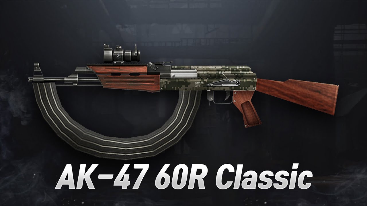 [카스온라인] AK-47 60R Classic - YouTube