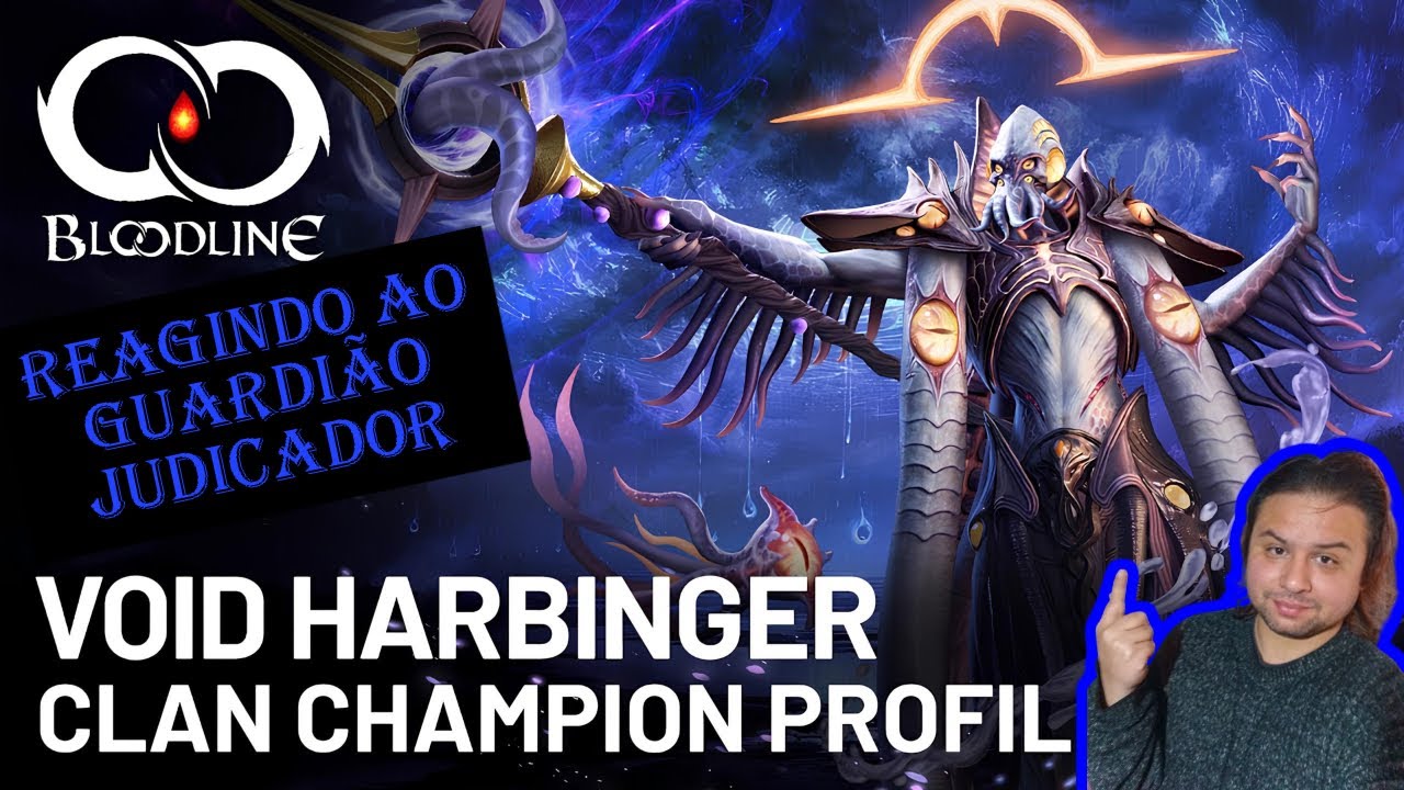 Reagindo Ao Guardião Judicador VOID HARBINGER🐙🌟 - Bloodline Heroes Of ...