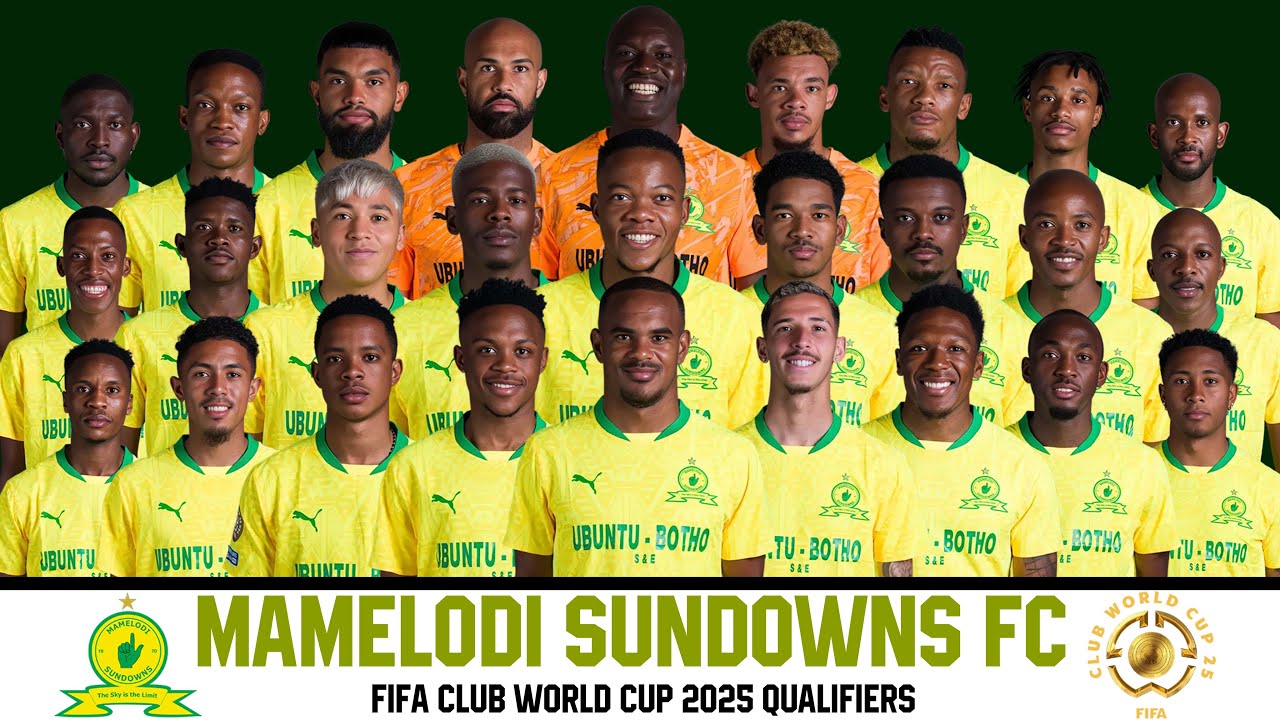 Mamelodi Sundowns FC Official Squad 35 Players | FIFA Club World Cup ...