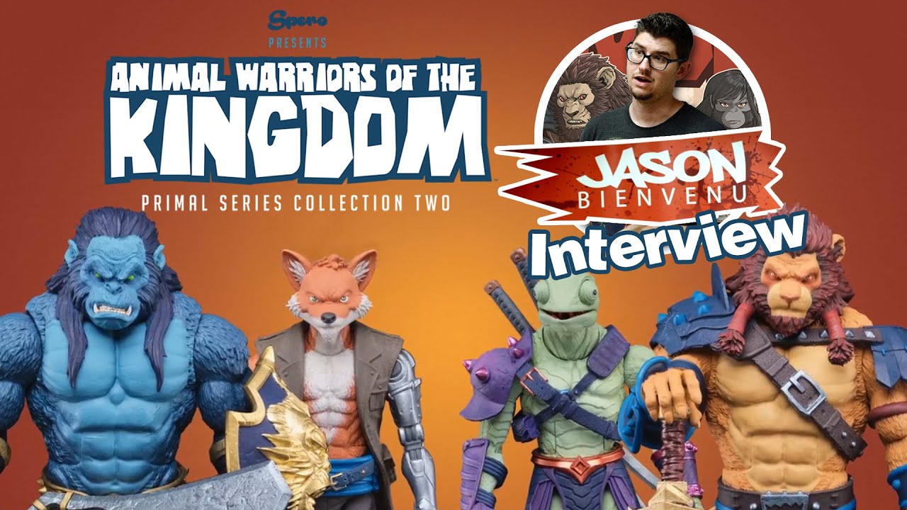 Interview with Jason Bienvenu of Spero Toys | Animal Warriors of the ...