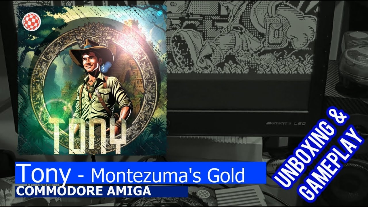 Commodore Amiga -=Tony - Montezuma's Gold=- unboxing&gameplay - YouTube