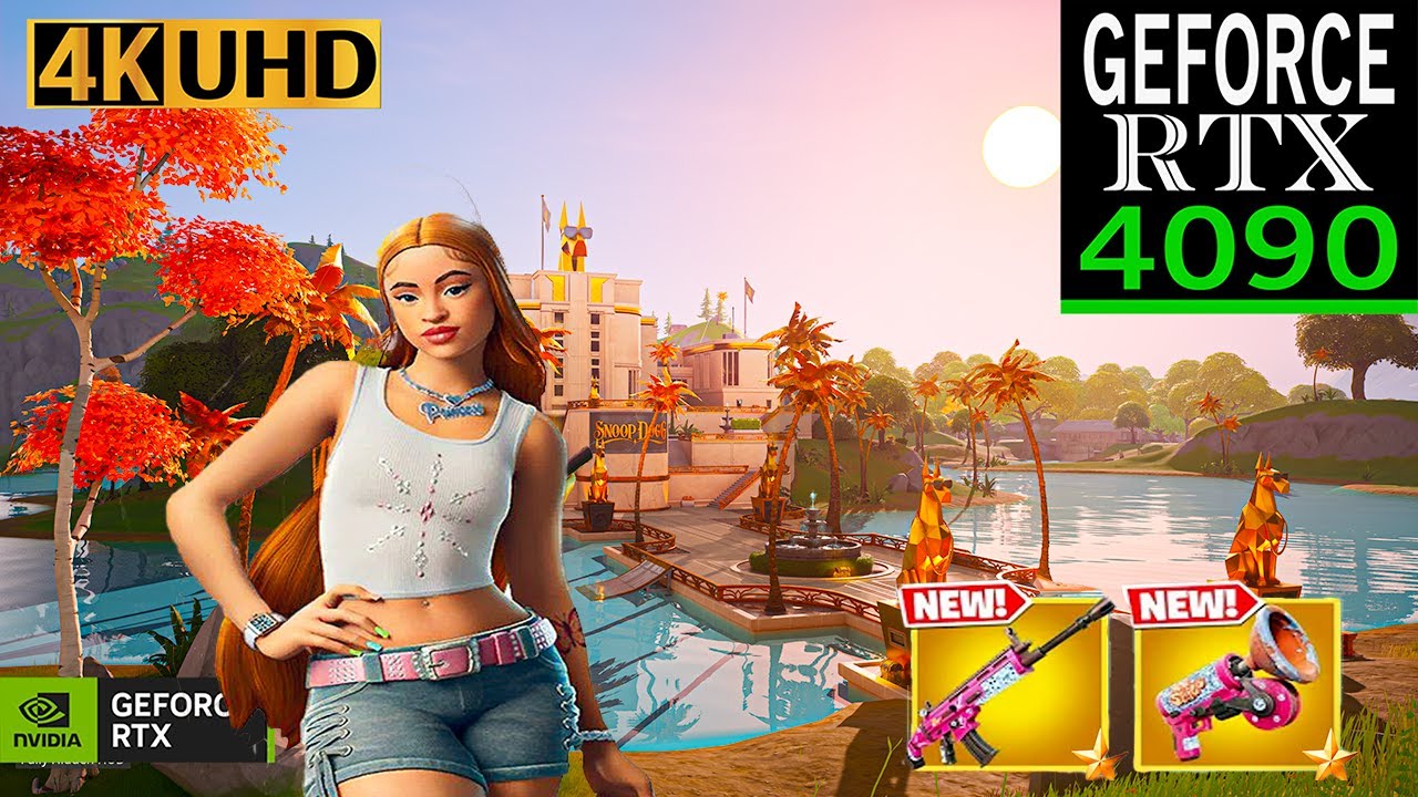 Fortnite Ice Spice Skin Gameplay | RTX 4090 4K Max Graphics + RTX ON ...