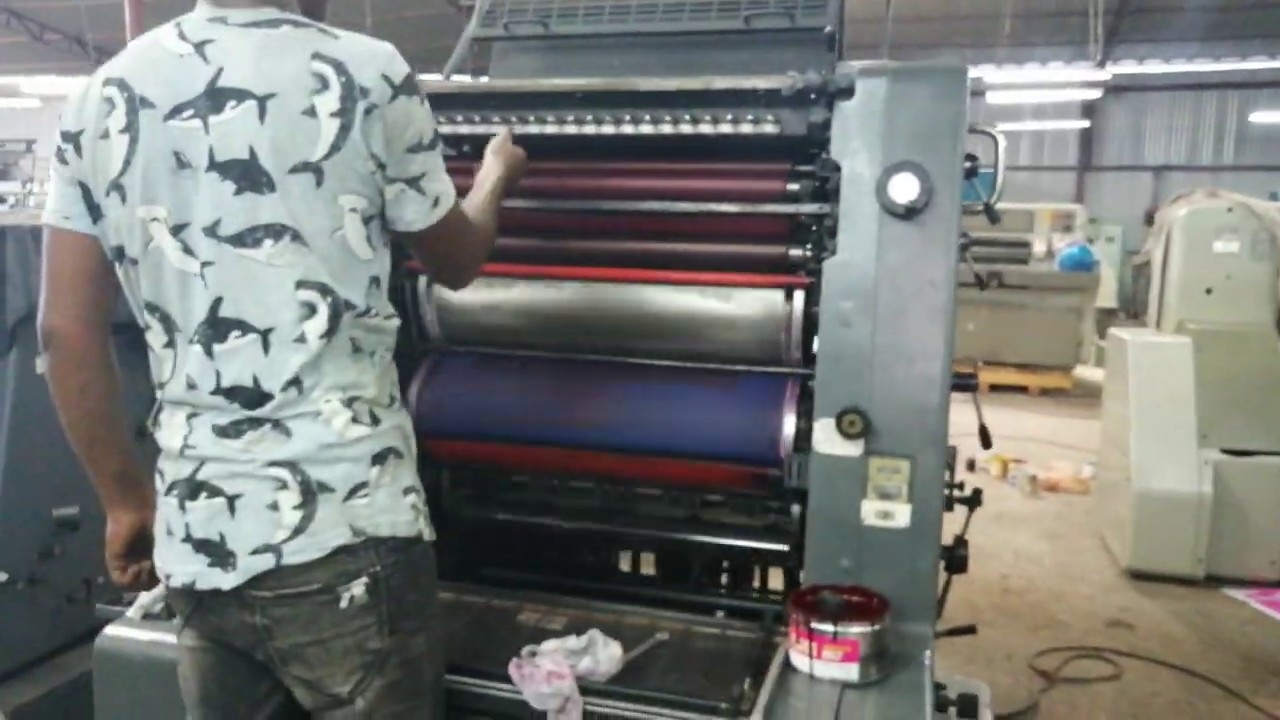 heidelberg mo e offset printing machine | OVERPRINTBD | single color ...