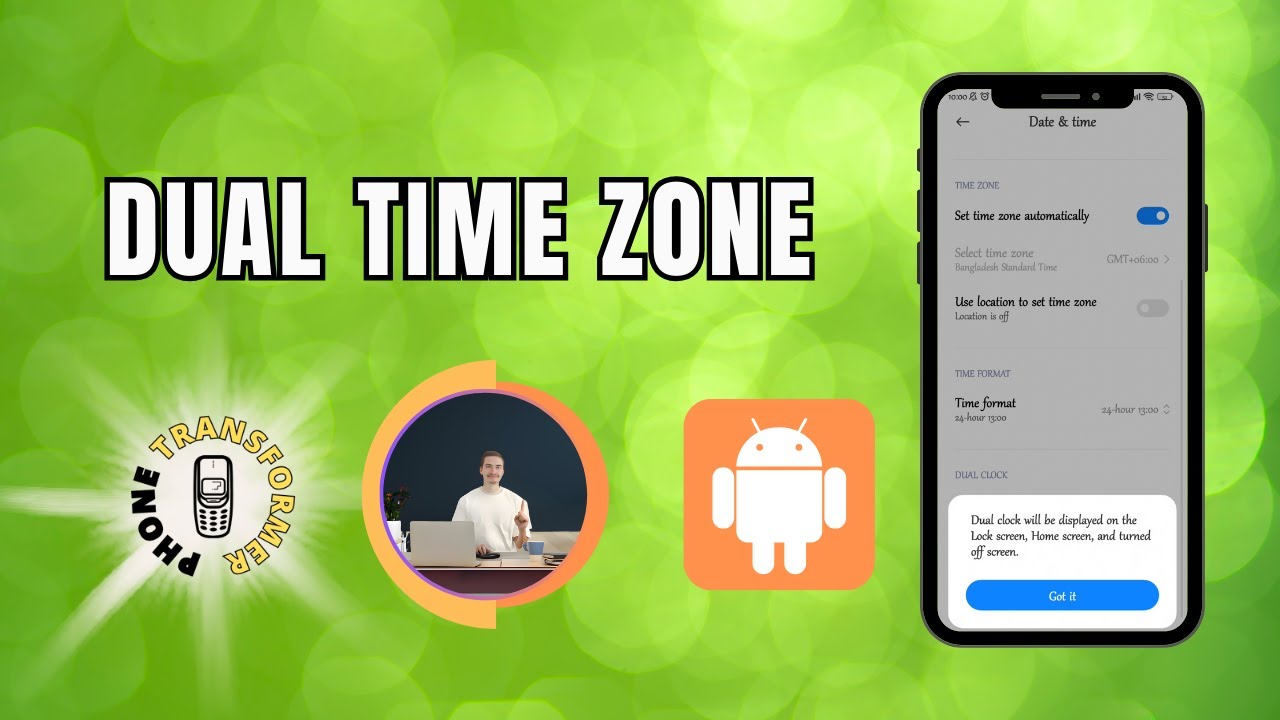 How To Add Two Different Time Clock In Android Phone YouTube How To Add Two Different Time Clock In Android Phone YouTube