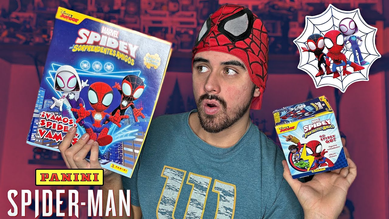 Unboxing Álbum Spidey y sus sorprendentes amigos *PANINI* | Diego Loppz ...