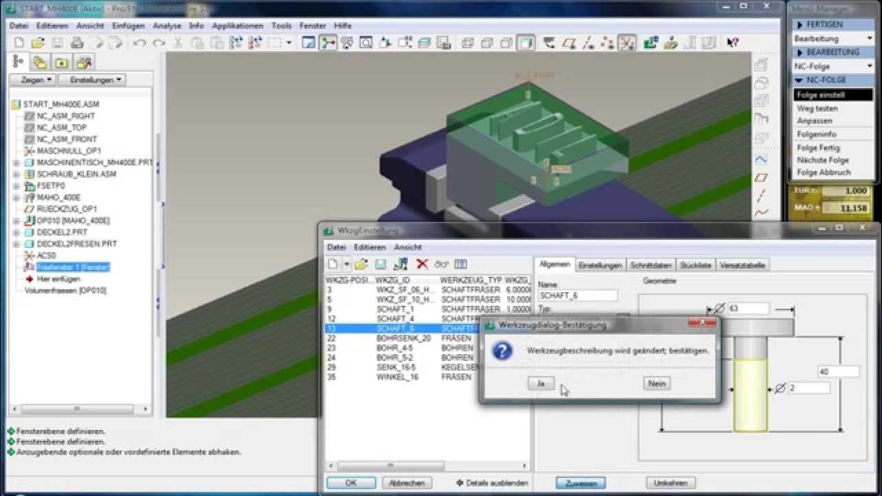 CNC Programmierung Tutorial - YouTube