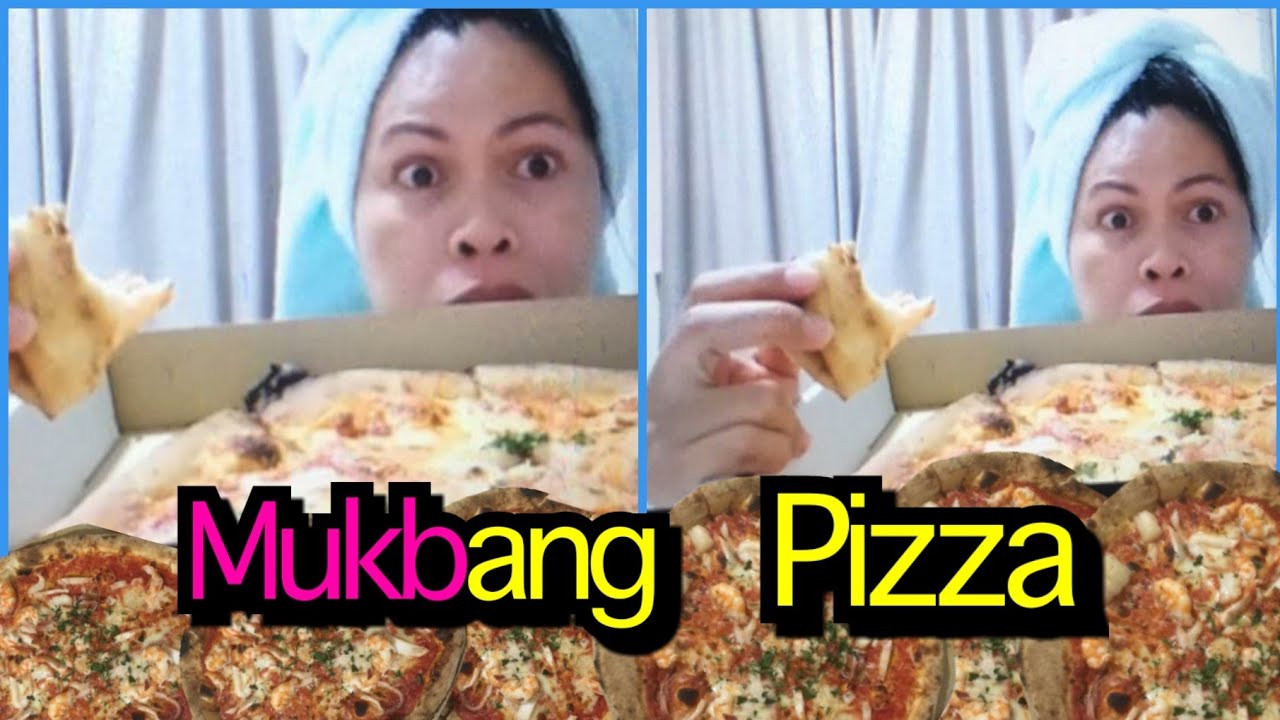 Mukbang Pizza by: Weng Paca - YouTube