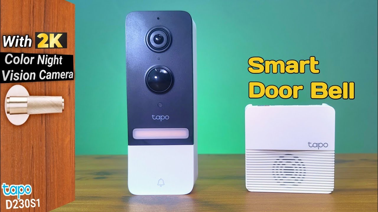 TP Link Tapo D230S1 Wireless Security Video Doorbell Unboxing And tp-link-tapo-d230s1-wireless-security-video-doorbell-unboxing-and