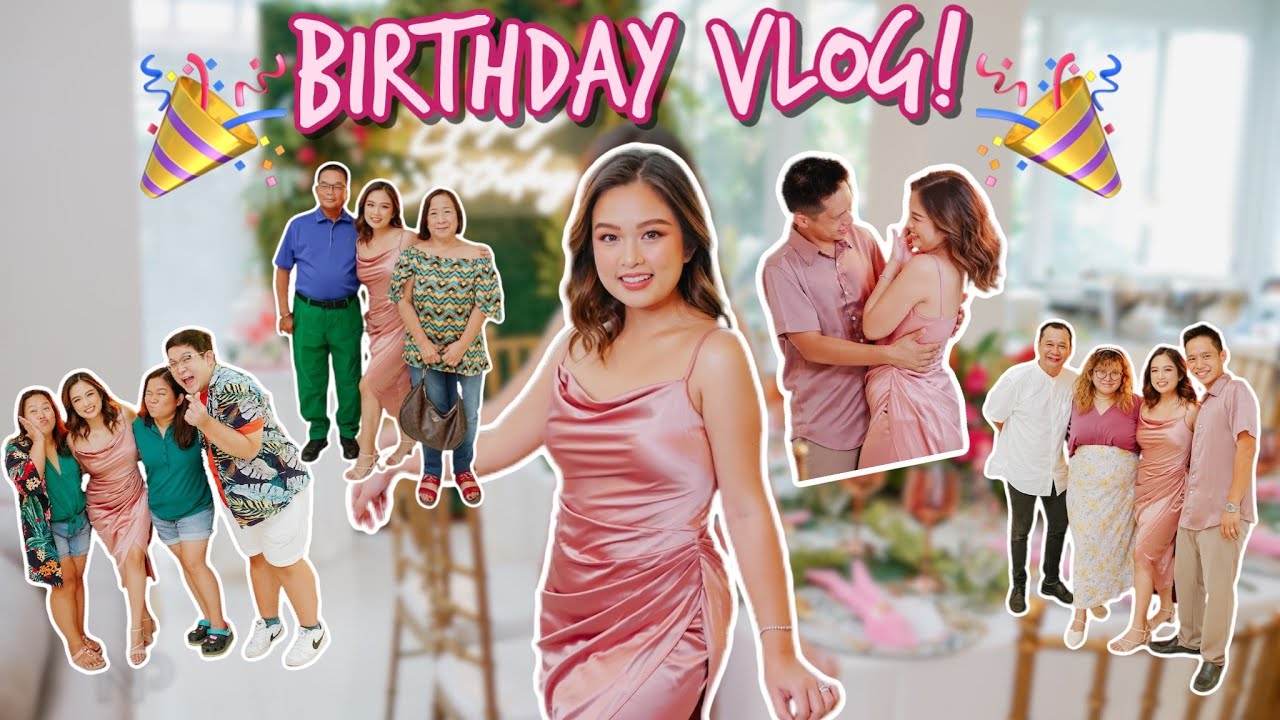 BIRTHDAY VLOG (Late Post) | Trina "Hopia" Legaspi - YouTube