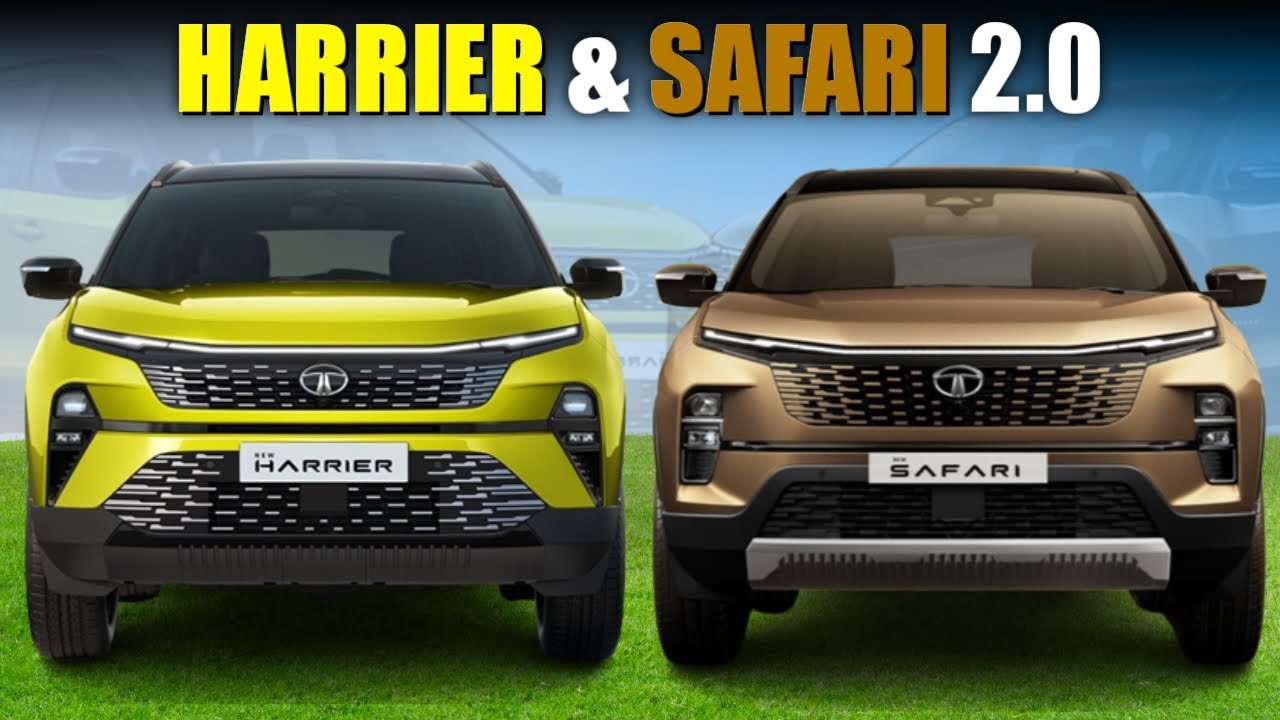 Tata Harrier & Safari Facelift Review | The BEAST In 4X4? | Car Nation ...