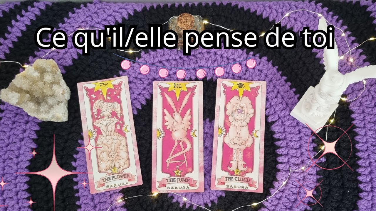 Ce qu'il/elle pense de toi : Pick a card - YouTube