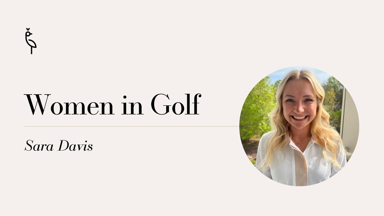 Women in Golf - Sara Davis - YouTube