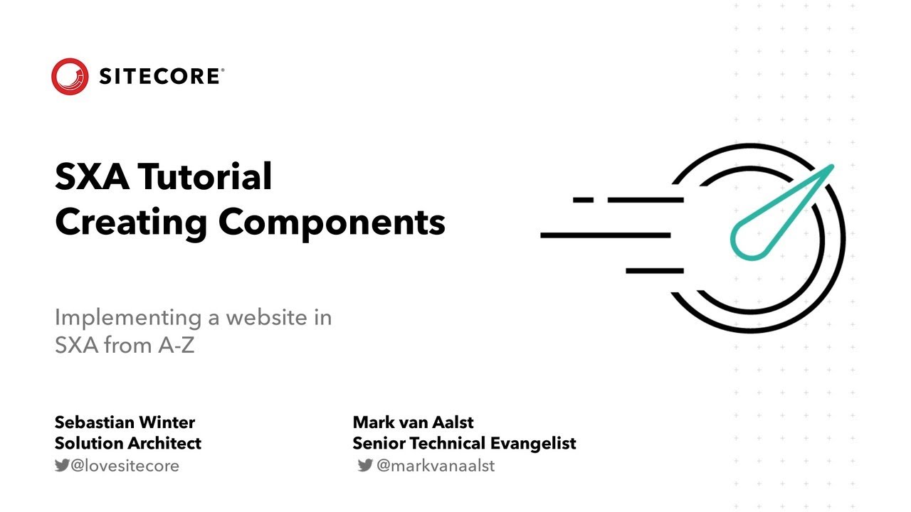 SXA Tutorial Series (ep5): Creating Components - YouTube