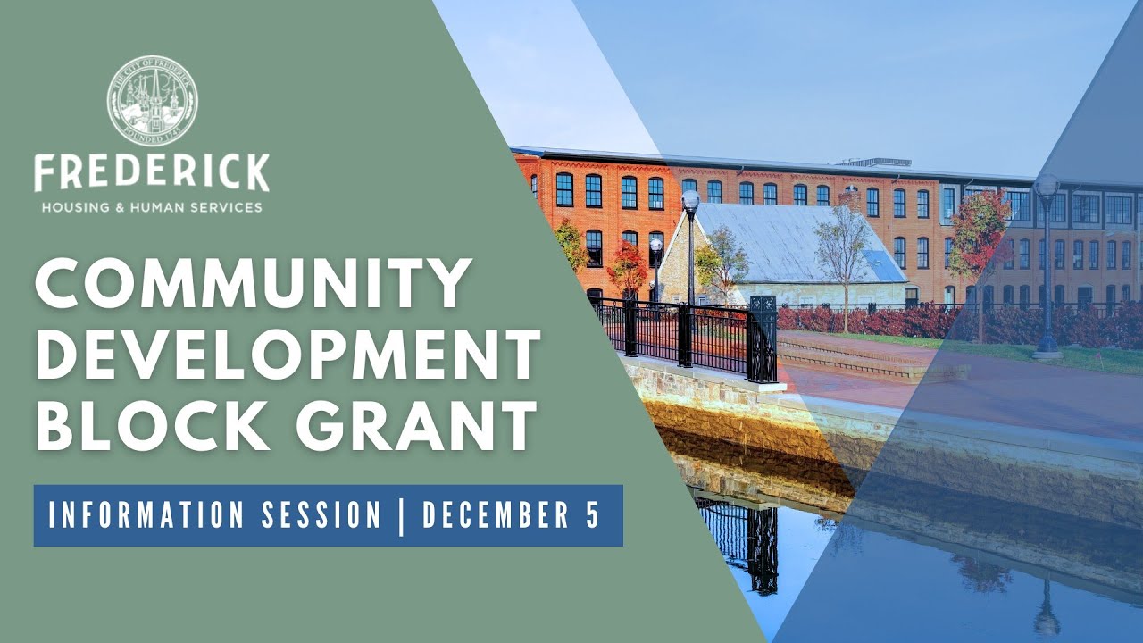 CDBG Information Session - YouTube