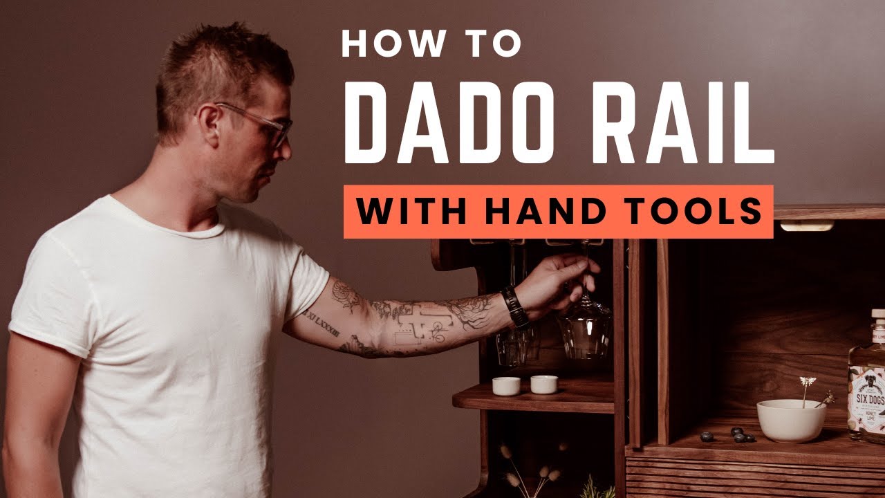 NO POWER TOOLS REQUIRED! Making a Dado Rail by Hand - YouTube