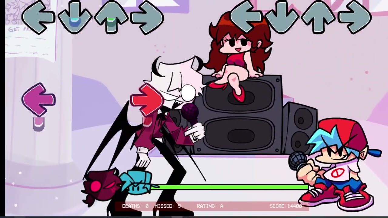 VS Selever Sarvente's Mid Fight Masses Full week Friday Night Funkin ...