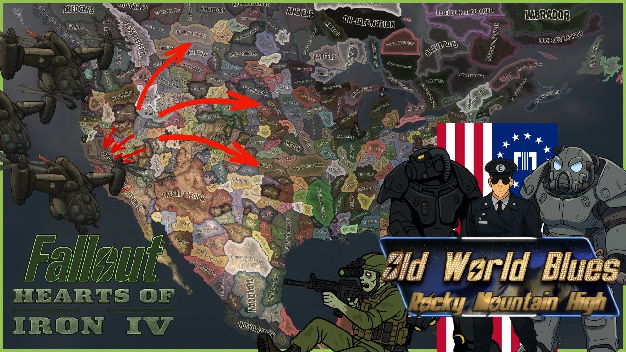 Can I Reform The United States As The Enclave! | Fallout OWB - YouTube