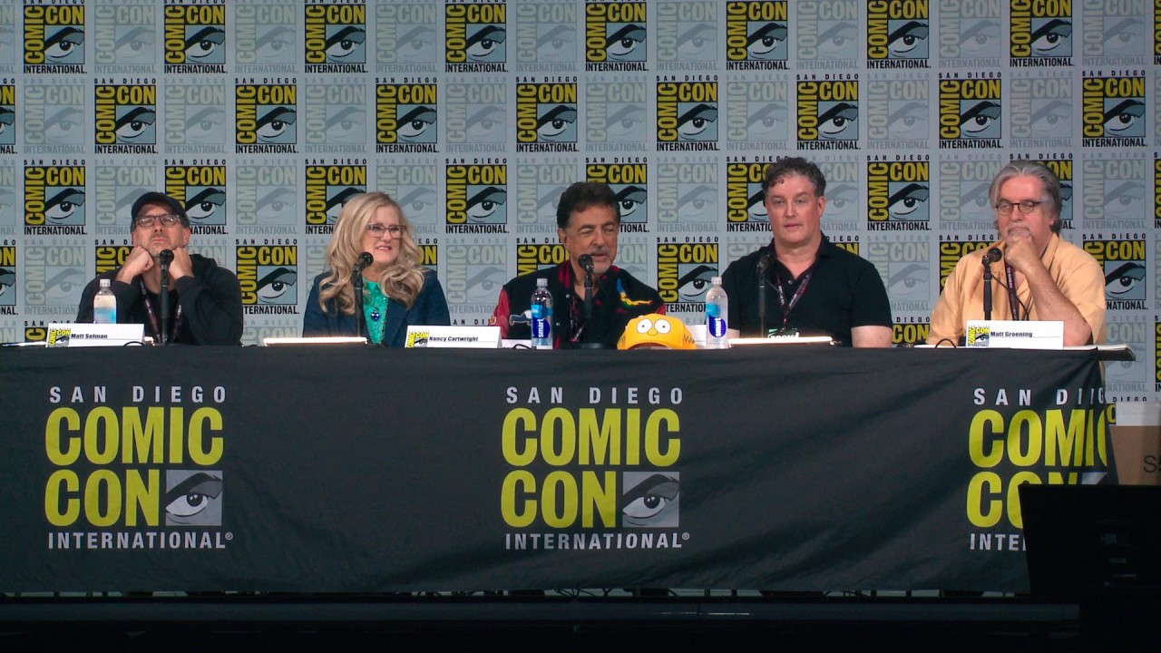 The Simpsons: Comic Con Highlights - YouTube