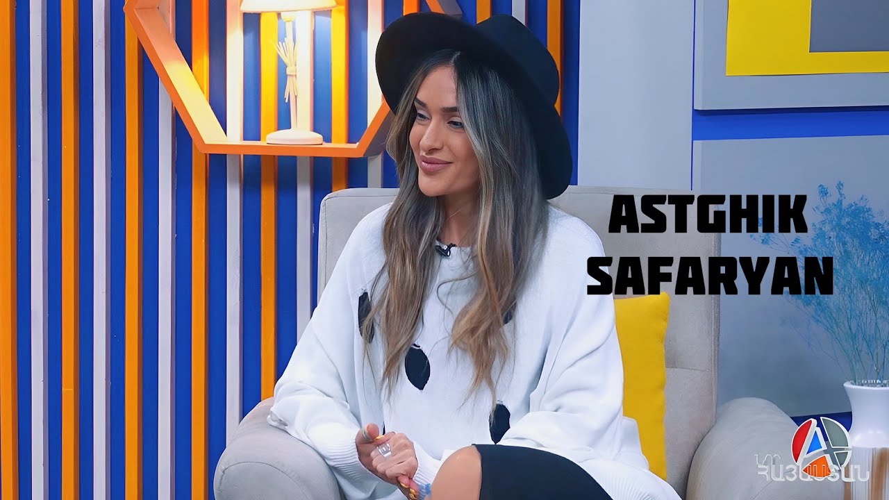Astghik Safaryan at “Nor Aravot” Morning Show - Nor Hayastan TV ...