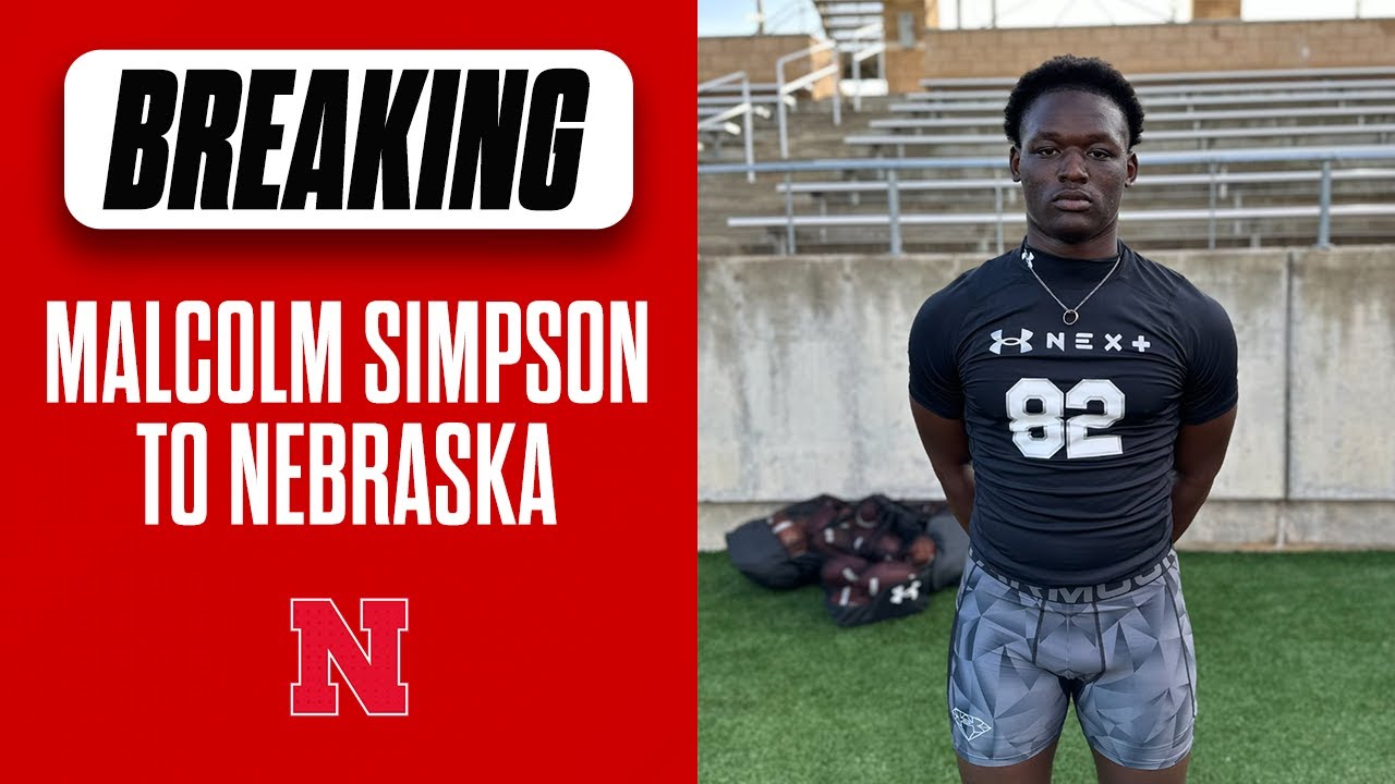 Nebraska Football lands commitment from 4-star DL Malcolm Simpson out ...