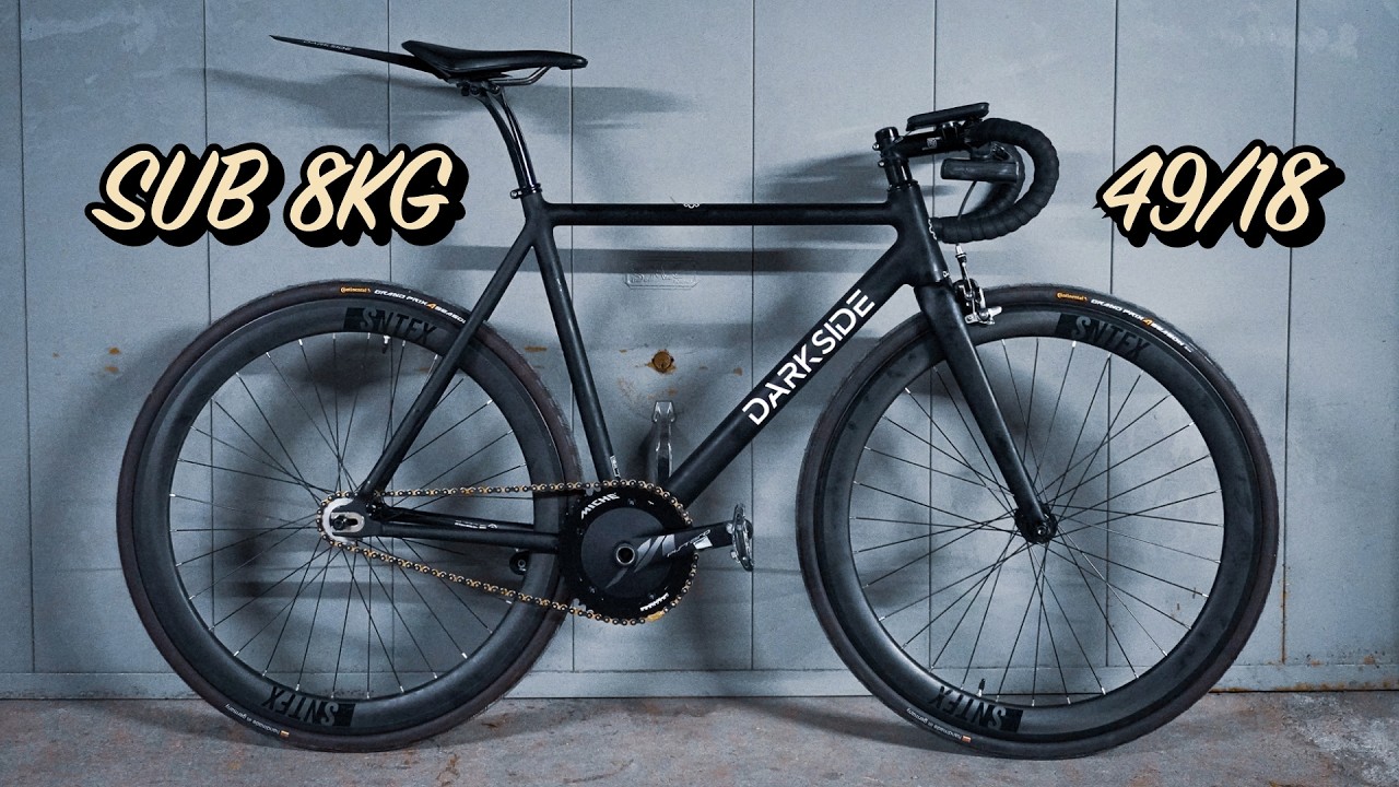 Fixed Gear Build ⚙️ Darkside Mannheim Track [Bike Build ASMR] - YouTube