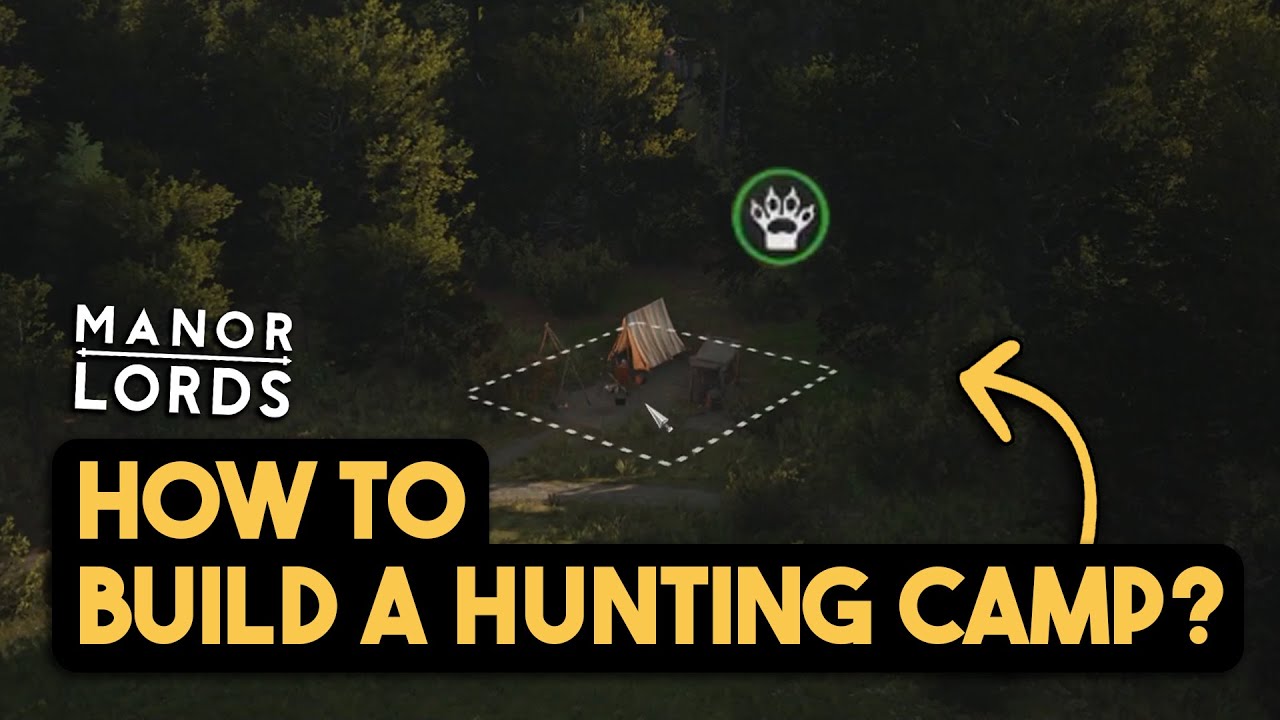 How to get Food & Animal Hunting in Manor Lords (Manor Lords Beginner ...