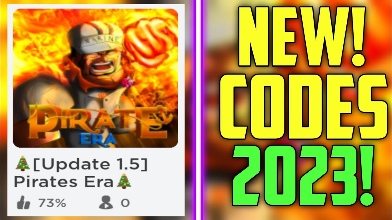 HURRY! - NEW PIRATES ERA CODES 2023! UPDATE - YouTube