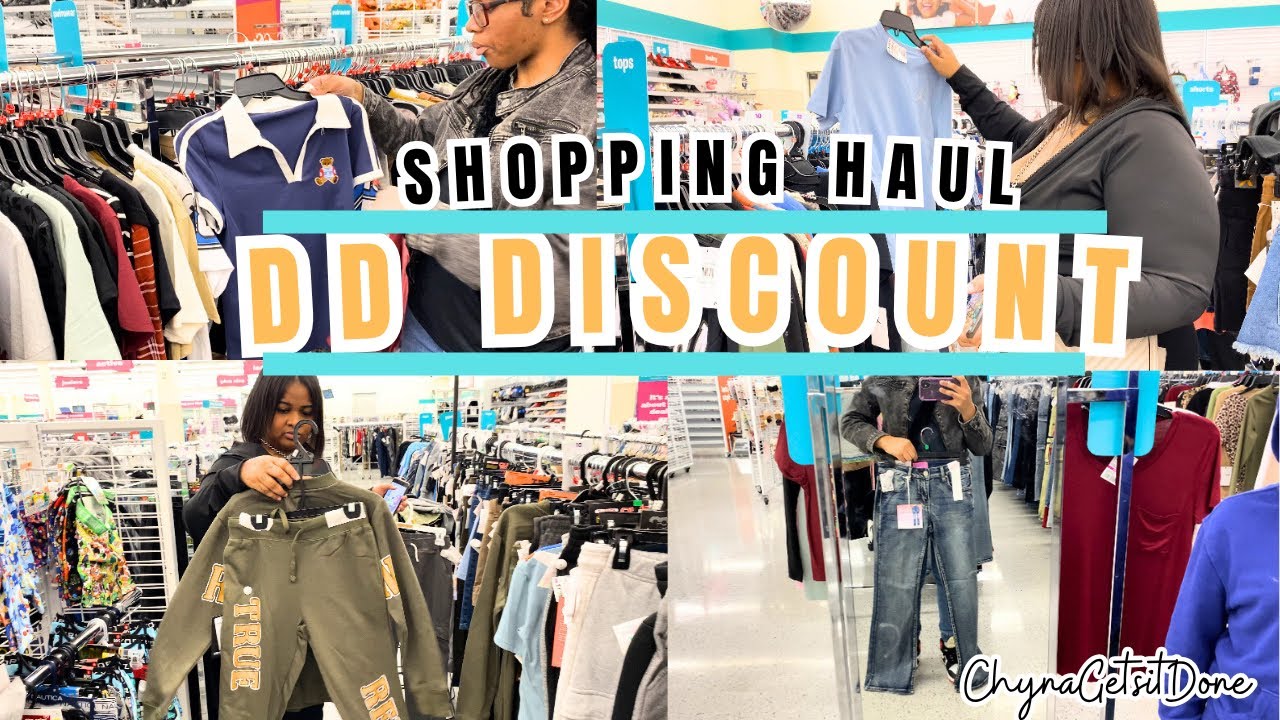 Shopping at DD Discount Single Mom Of 2 - YouTube