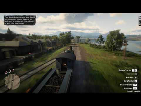 rdr2 but the train is ridiculously fast