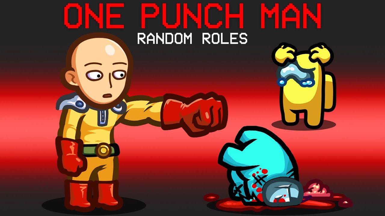 One Punch Man Mod in Among Us (Random Roles) - YouTube