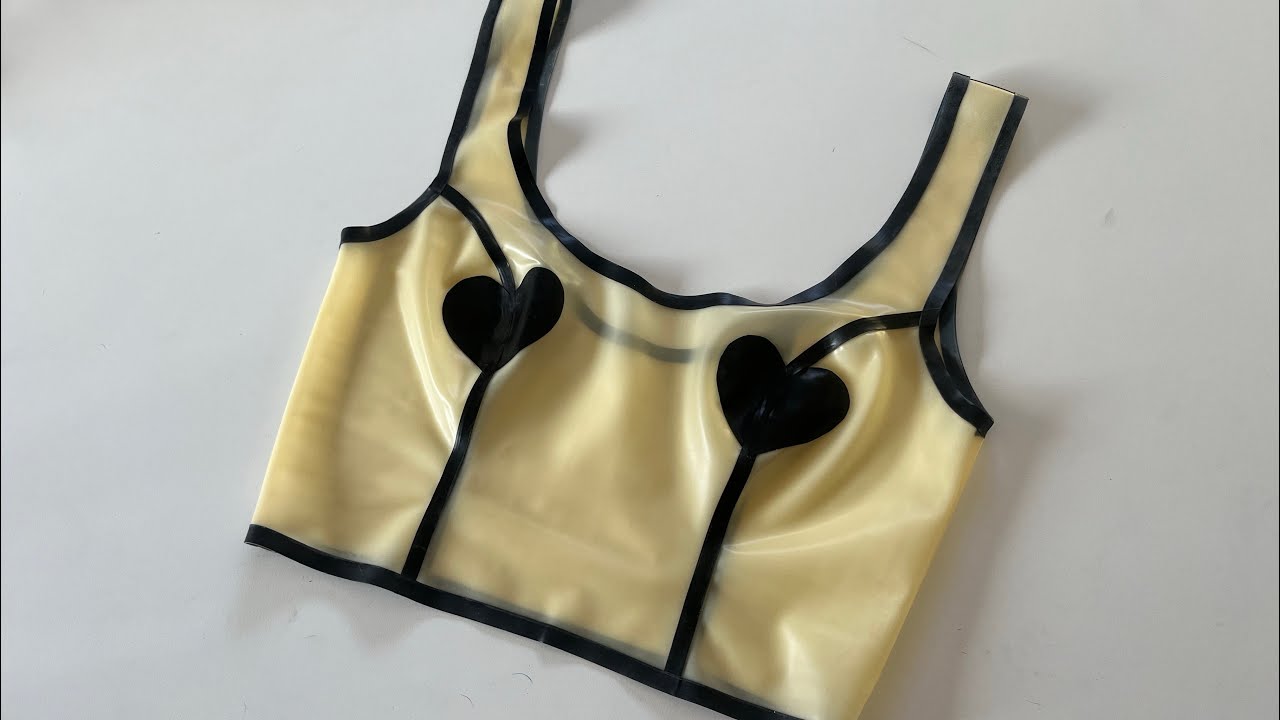Making a Super-Cute Latex Crop!!! - YouTube