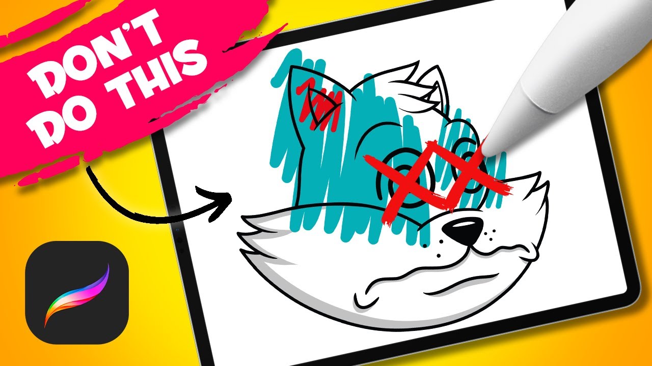 Top 4 Procreate Coloring Mistakes! And How To Fix Them | 2025 - YouTube