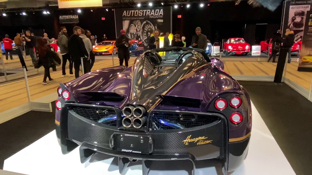 The 2020 Toronto auto show ( auto exotica booth ) - YouTube