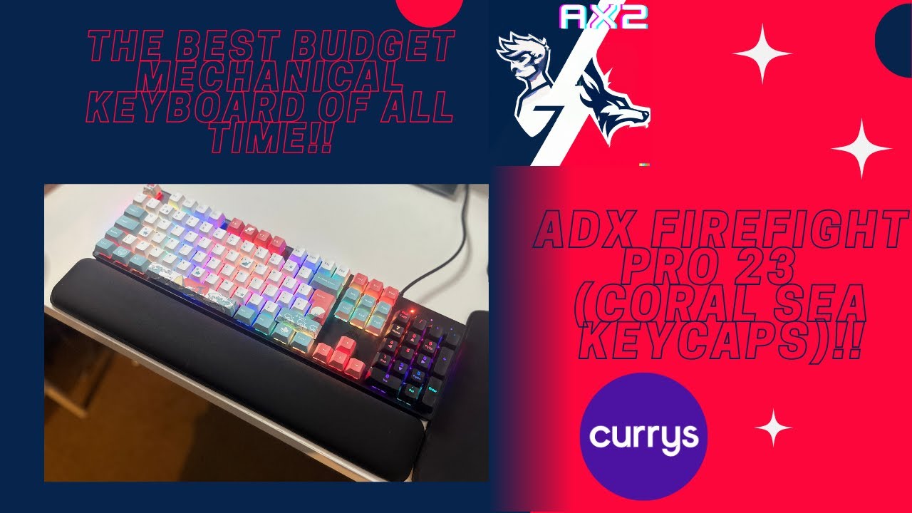 The Best Budget Mechanical Keyboard Ever? - ADX firefight pro 23 ...
