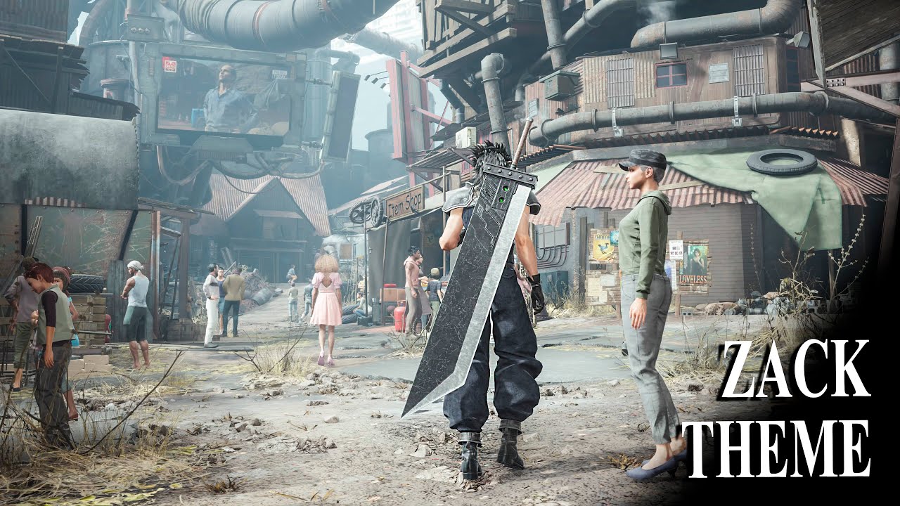 Final Fantasy VII Rebirth OST - Sector 5 Undercity (Zack Theme Song ...