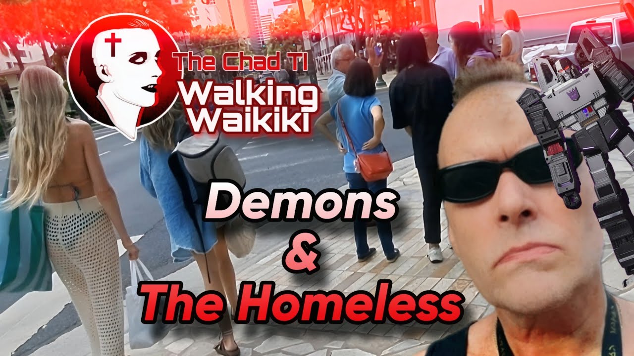 Demons & The Homeless / Walking Waikiki #hawaii - YouTube