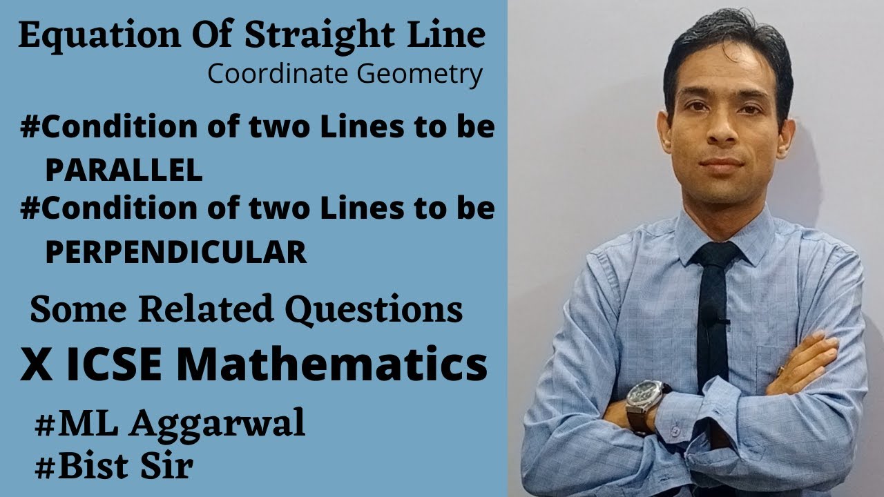 Condition of two parallel Lines & Perpendicular Lines Part 4 | Related ...