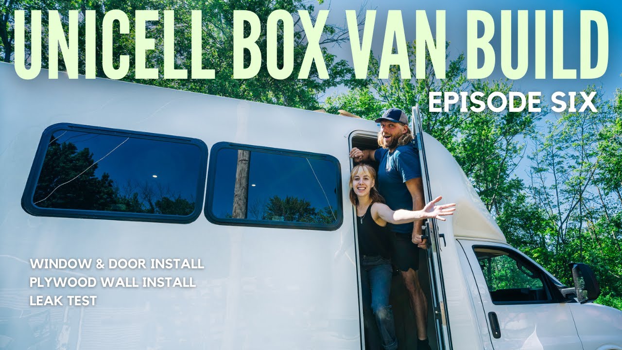 Unicell Build Ep 6 | Door & Window Install, Leak Test, Ply Walls - YouTube
