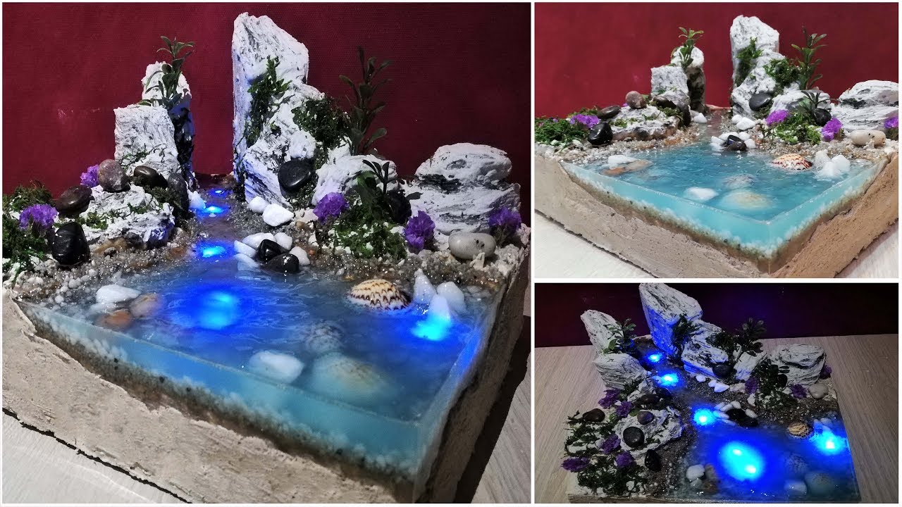 DIY Realistic Diorama With Lightened Water YouTube diy-realistic-diorama-with-lightened-water-youtube